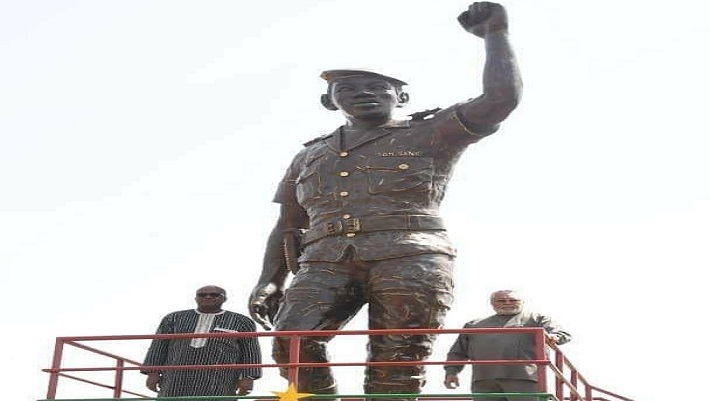 Burkina : La statue de Thomas Sankara inaugurée - Burkina Demain